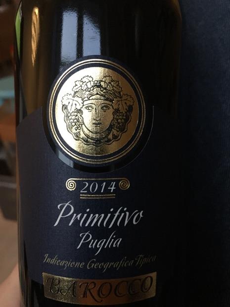 2010 Barocco Primitivo di Manduria, Italy, Puglia, Primitivo di ...