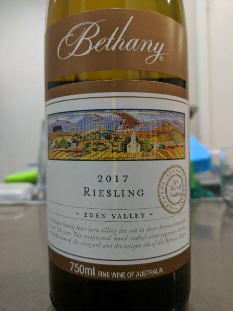 2021 Bethany Riesling, Australia, South Australia, Barossa, Eden Valley ...