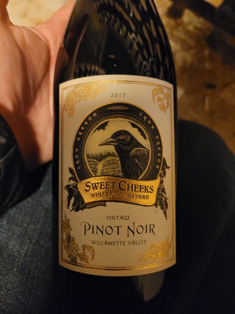 2019 Sweet Cheeks Pinot Noir, USA, Oregon, Willamette Valley ...