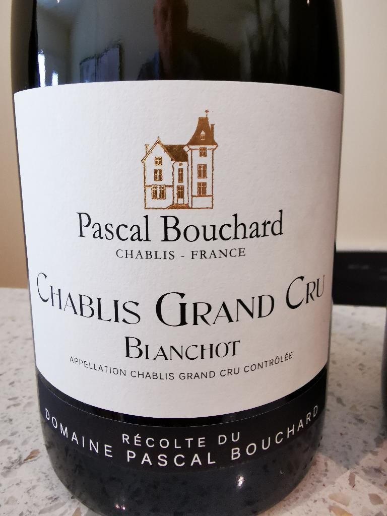 2002 Pascal Bouchard Chablis Grand Cru Blanchot, France, Burgundy ...