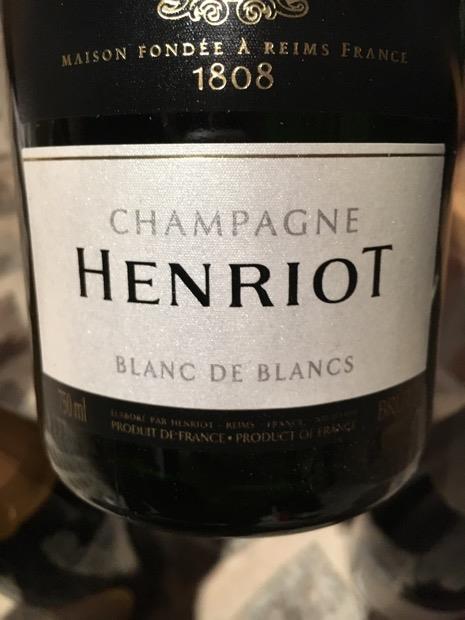 2012 Henriot Champagne Blanc de Blancs Brut, France, Champagne ...