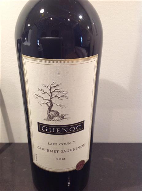 2012 Guenoc Cabernet Sauvignon Lake County, USA, California, North ...
