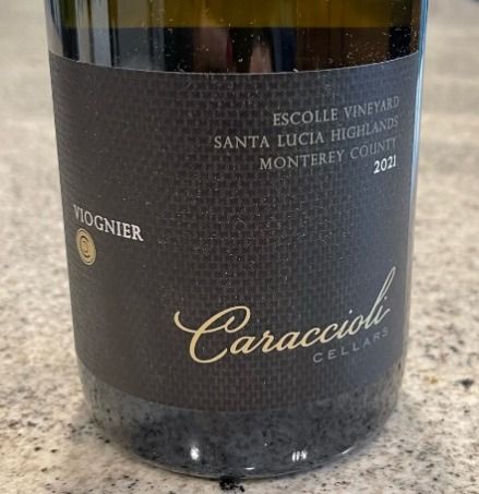 2021 Caraccioli Cellars Viognier Escolle Vineyard, USA, California ...