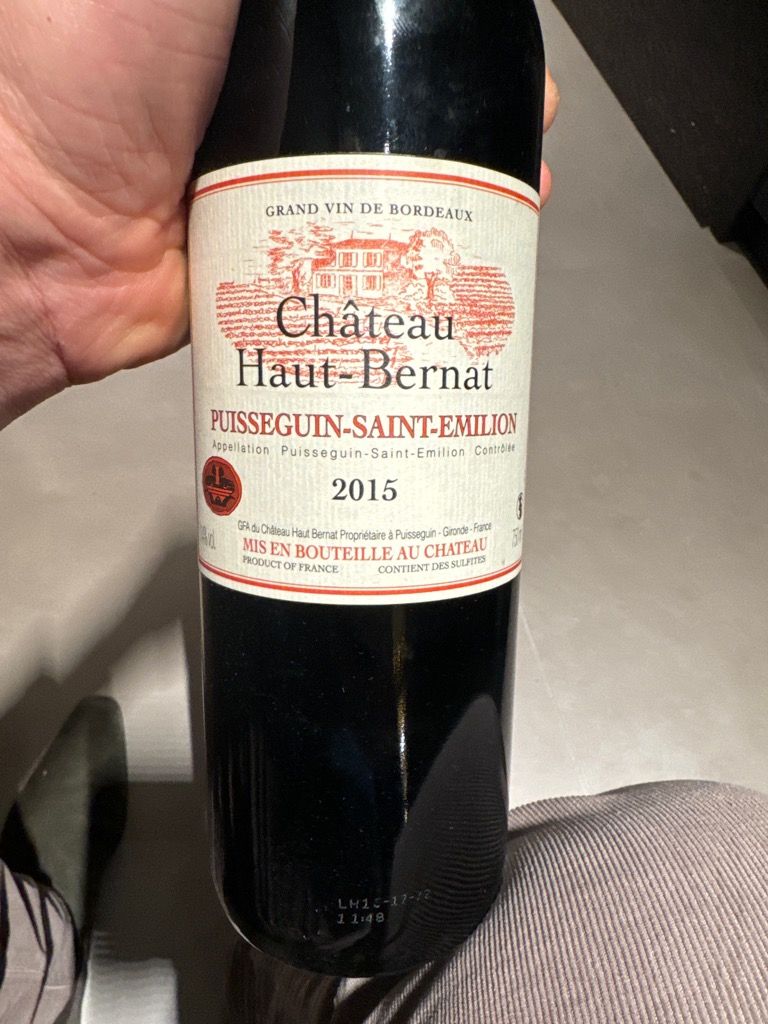 2021 Château Haut-Bernat, France, Bordeaux, Libournais, Puisseguin-St ...