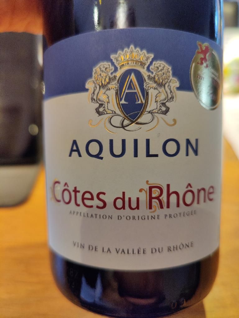 2020 Aquilon Côtes du Rhône, France, Rhône, Southern Rhône, Côtes du ...