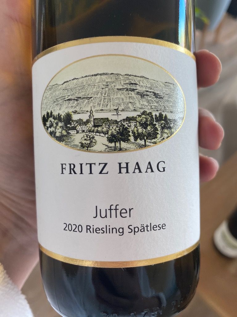 2021 Fritz Haag Brauneberger Juffer Riesling Spätlese, Germany, Mosel ...