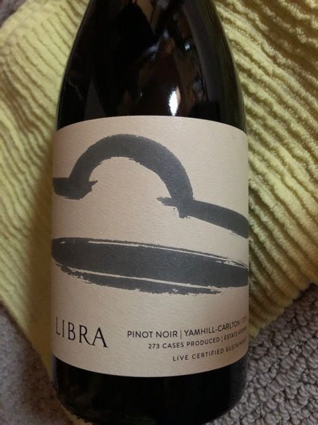 2015 Libra Wines Pinot Noir Estate, USA, Oregon, Willamette Valley ...