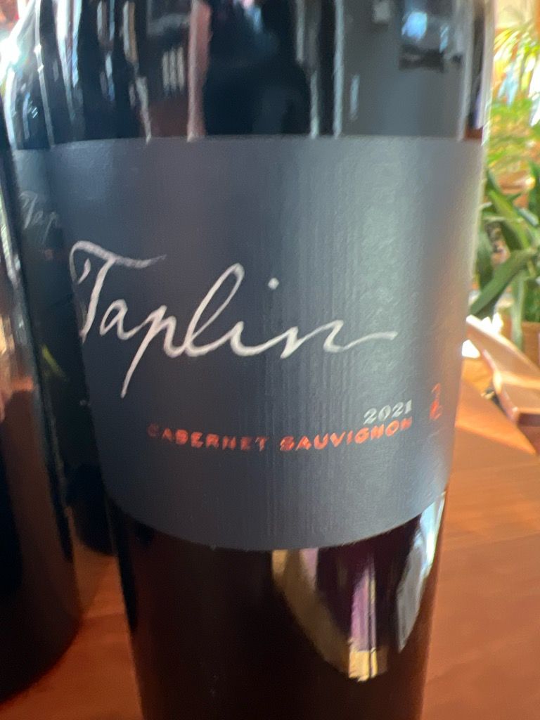 2021 Taplin Cellars Cabernet Sauvignon, USA, California, Napa Valley ...