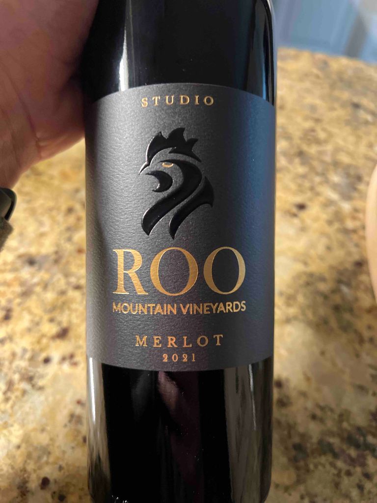 2021 Roo Mountain Merlot Studio, USA, Georgia - CellarTracker