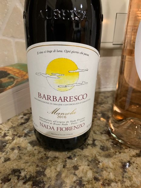 2016 Fiorenzo Nada Barbaresco Manzola, Italy, Piedmont, Langhe ...