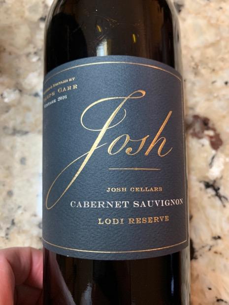 2016 Josh Cellars Cabernet Sauvignon Reserve Lodi, USA, California ...