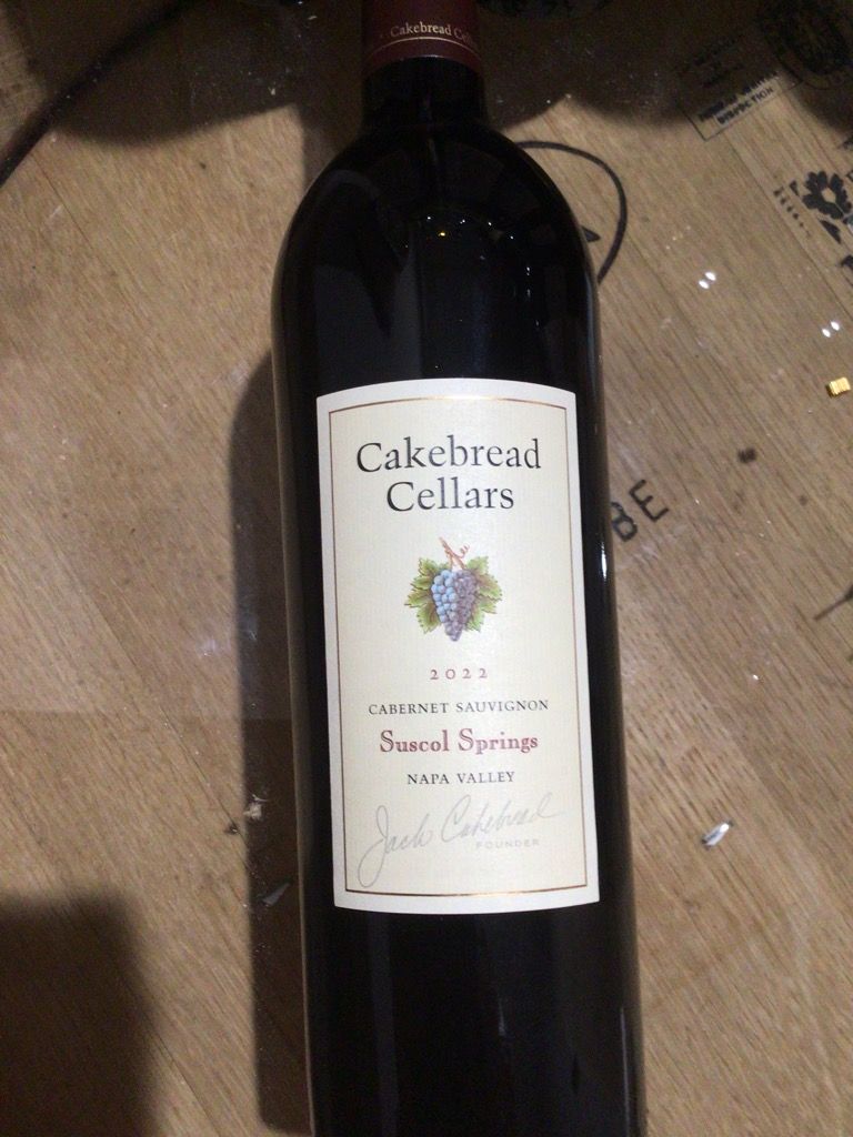 2022 Cakebread Cellars Cabernet Sauvignon Suscol Springs, USA ...