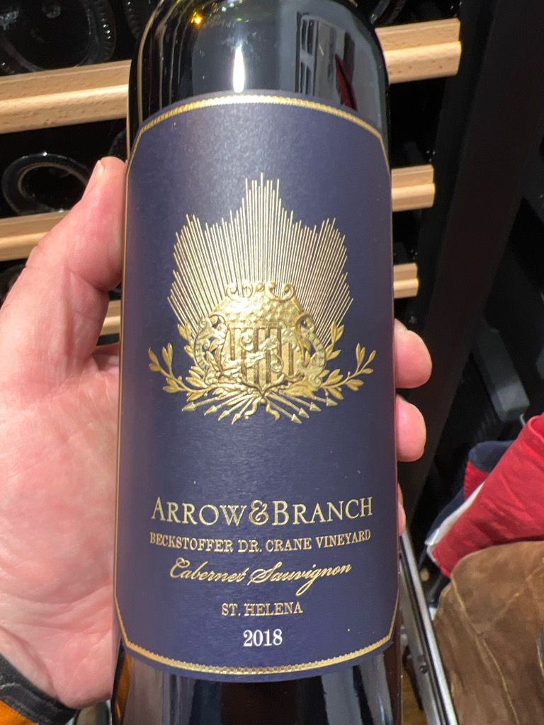 2015 Arrow & Branch Cabernet Sauvignon Beckstoffer Dr. Crane Vineyard, USA, California, Napa ...
