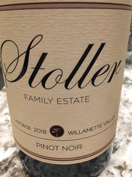 2018 Stoller Pinot Noir Willamette Valley, USA, Oregon, Willamette ...