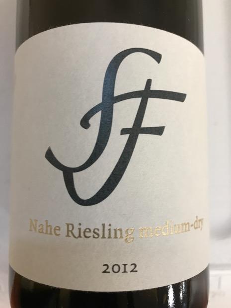 2012 Schäfer-Fröhlich Riesling Nahe Riesling trocken, Germany, Nahe ...