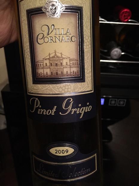 2009 Villa Cornaro Pinot Grigio, Italy, Veneto, Veneto IGT - CellarTracker
