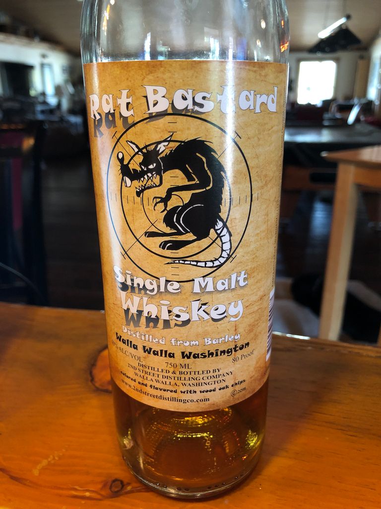 NV 2nd Street Distilling Company Rat Bastard Single Malt Whiskey, USA ...