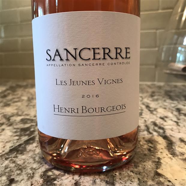 2017 Henri Bourgeois Sancerre Les Jeunes Vignes Rosé, France, Loire ...