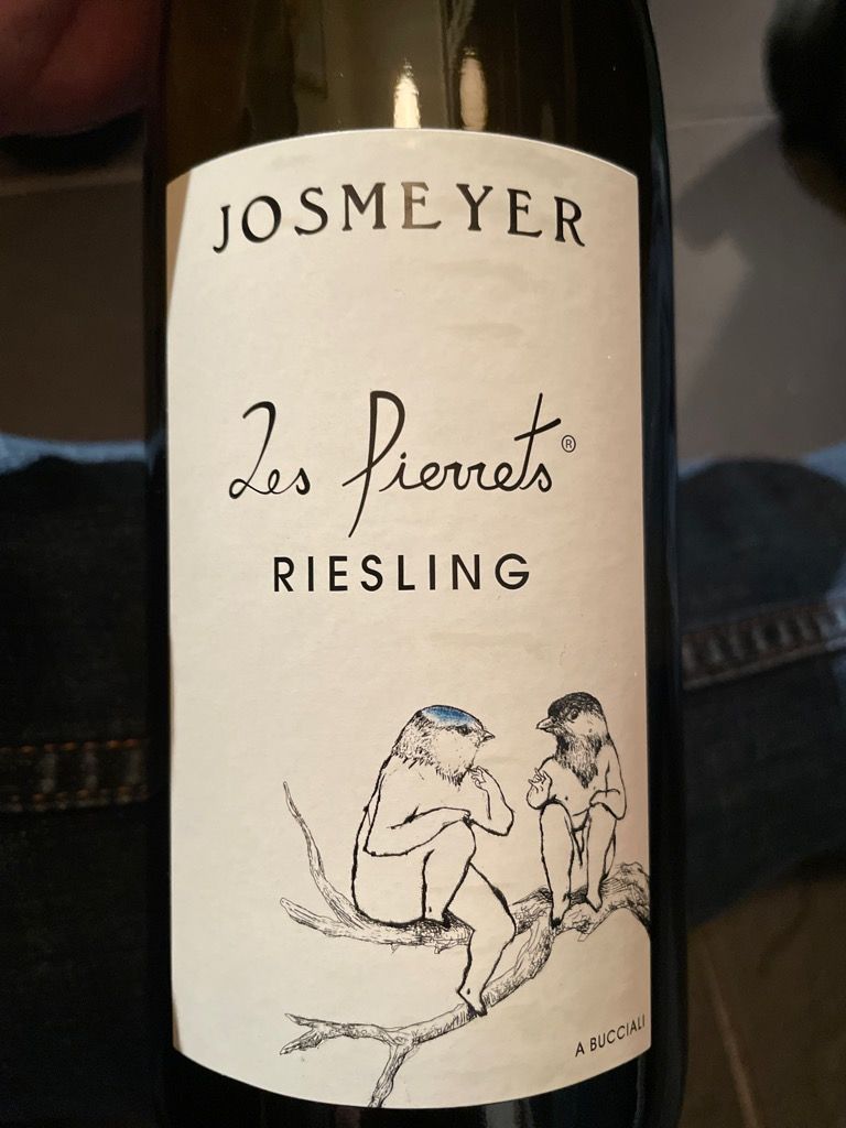 2017 Josmeyer Riesling Les Pierrets, France, Alsace - CellarTracker