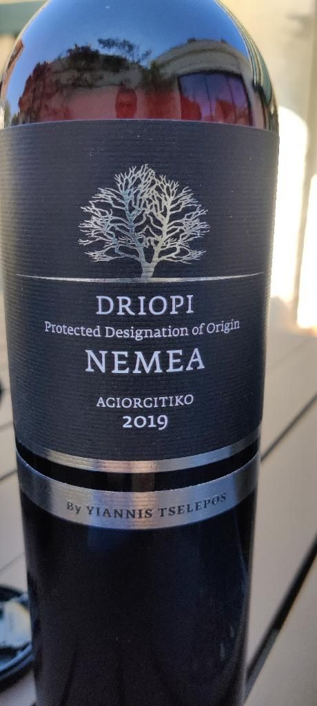 2019 Tselepos Agiorgitiko Driopi Nemea, Greece, Peloponnisos, Nemea ...