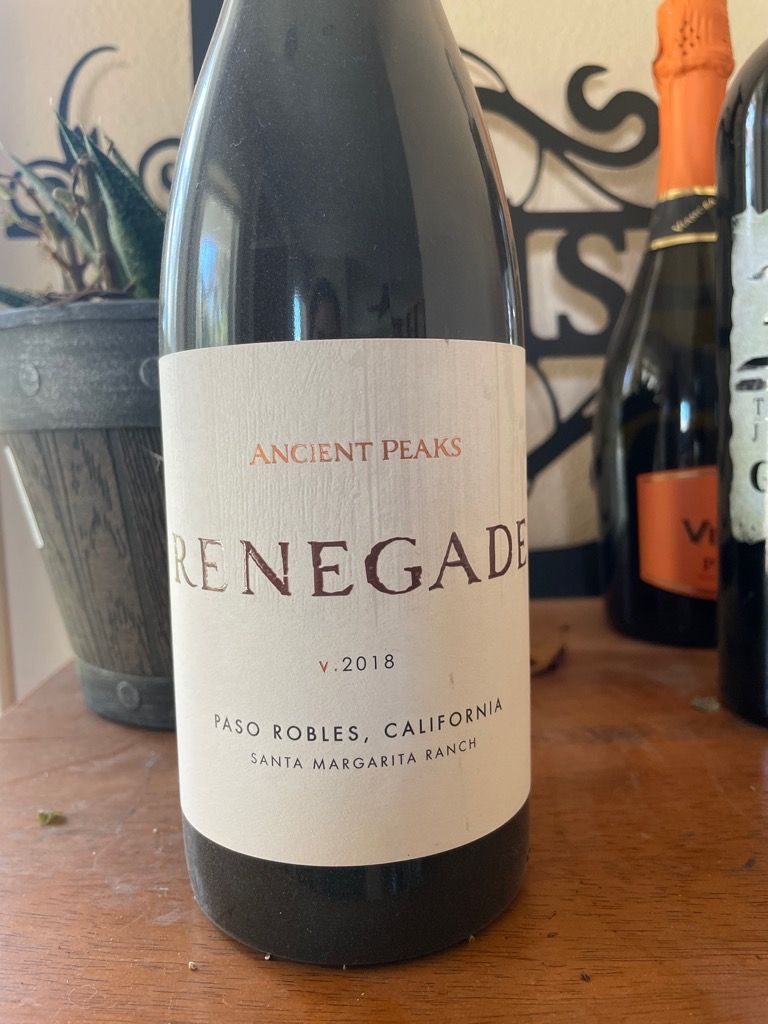 2018 Ancient Peaks Renegade, USA, California, Central Coast, Paso ...