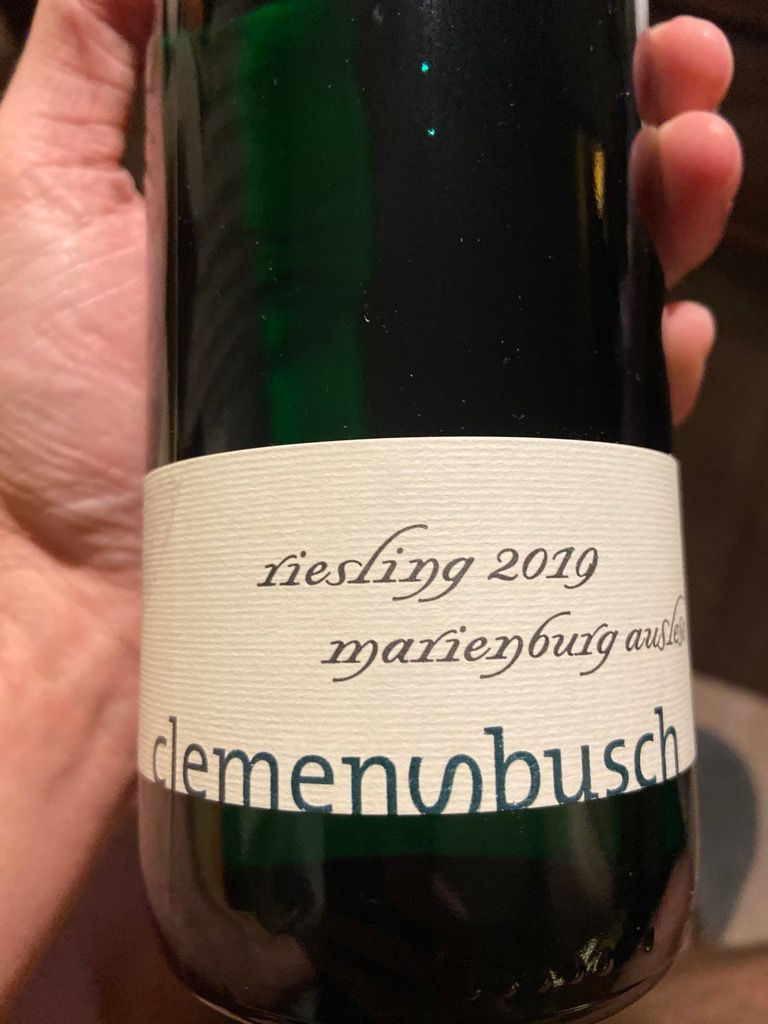 2019 Weingut Clemens Busch Pündericher Marienburg Riesling Auslese ...