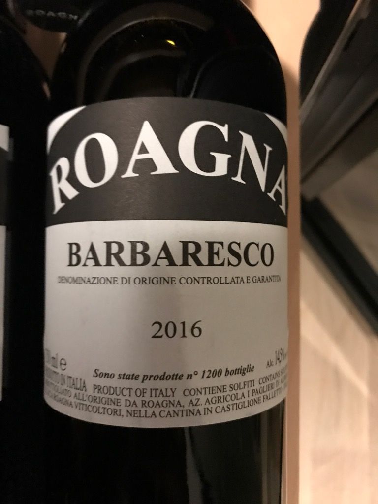 2016 Roagna Barbaresco, Italy, Piedmont, Langhe, Barbaresco - CellarTracker