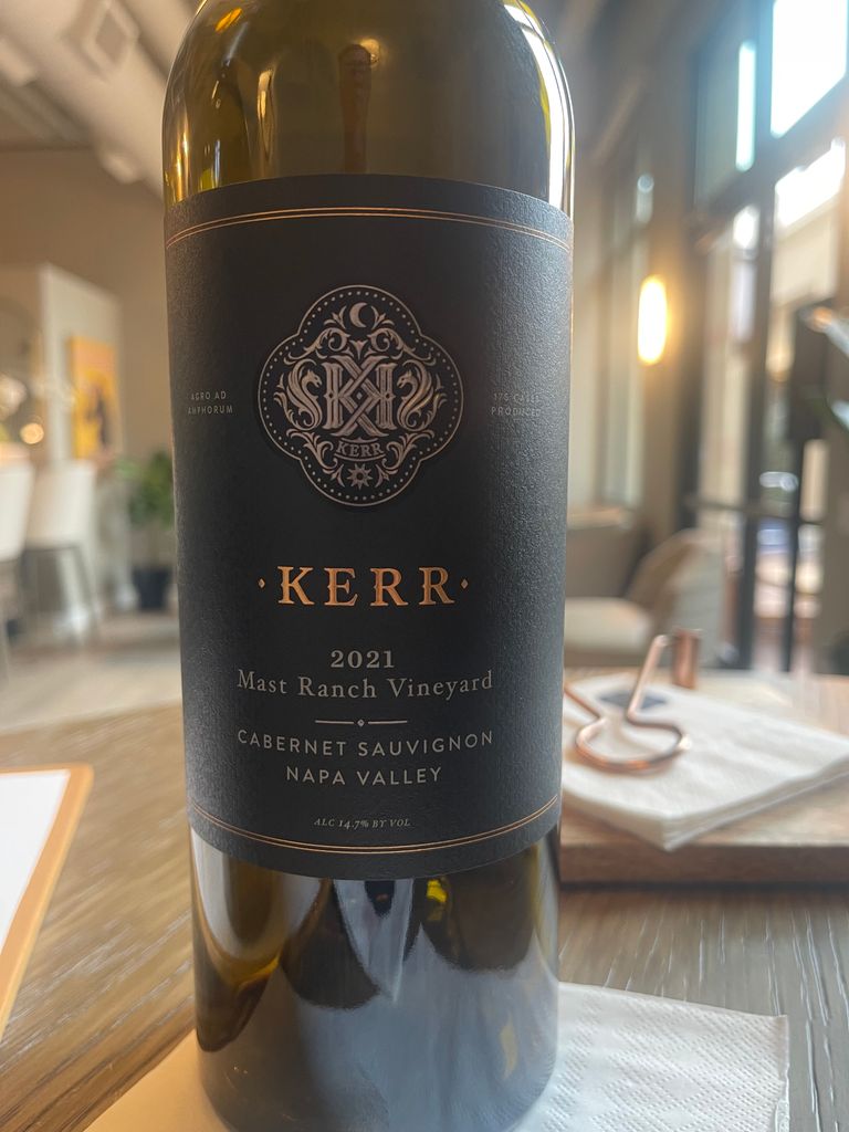 2021 Kerr Cellars Cabernet Sauvignon Mast Ranch Vineyard, USA ...