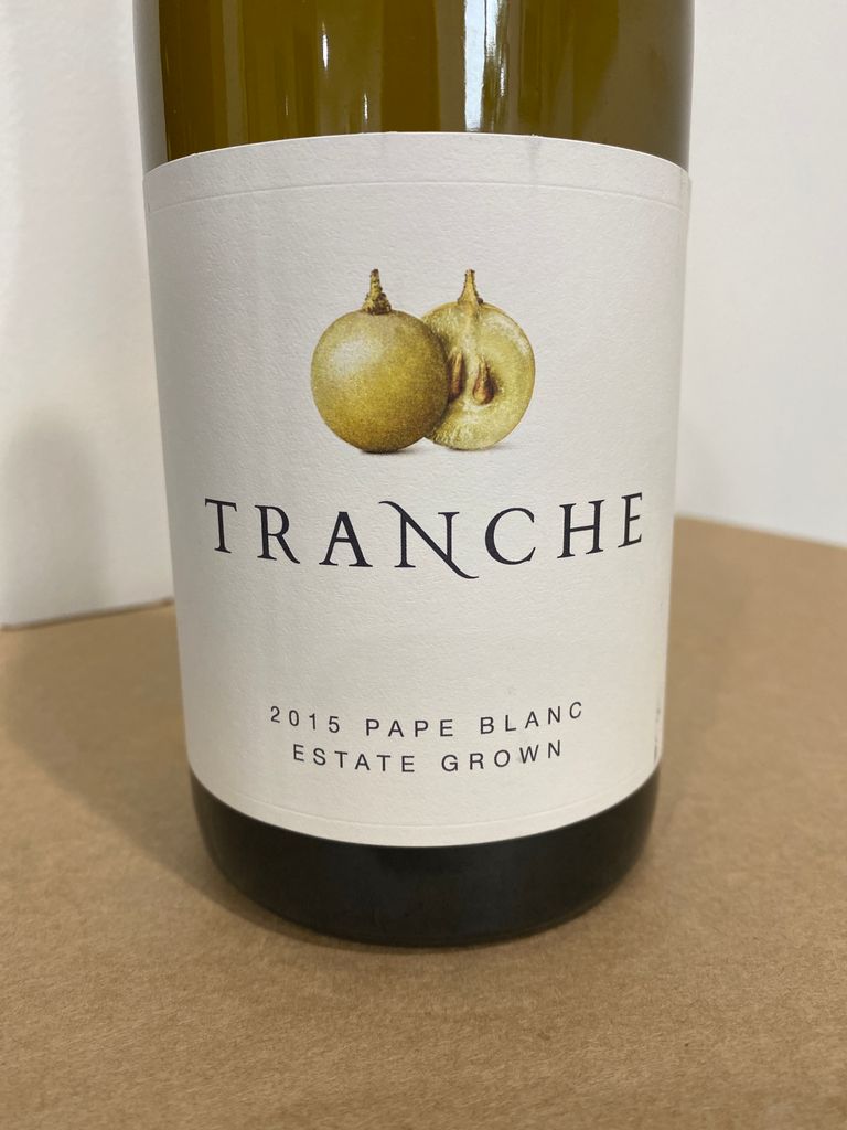 2015 Tranche Cellars Pape Blanc, USA, Washington, Columbia Valley ...