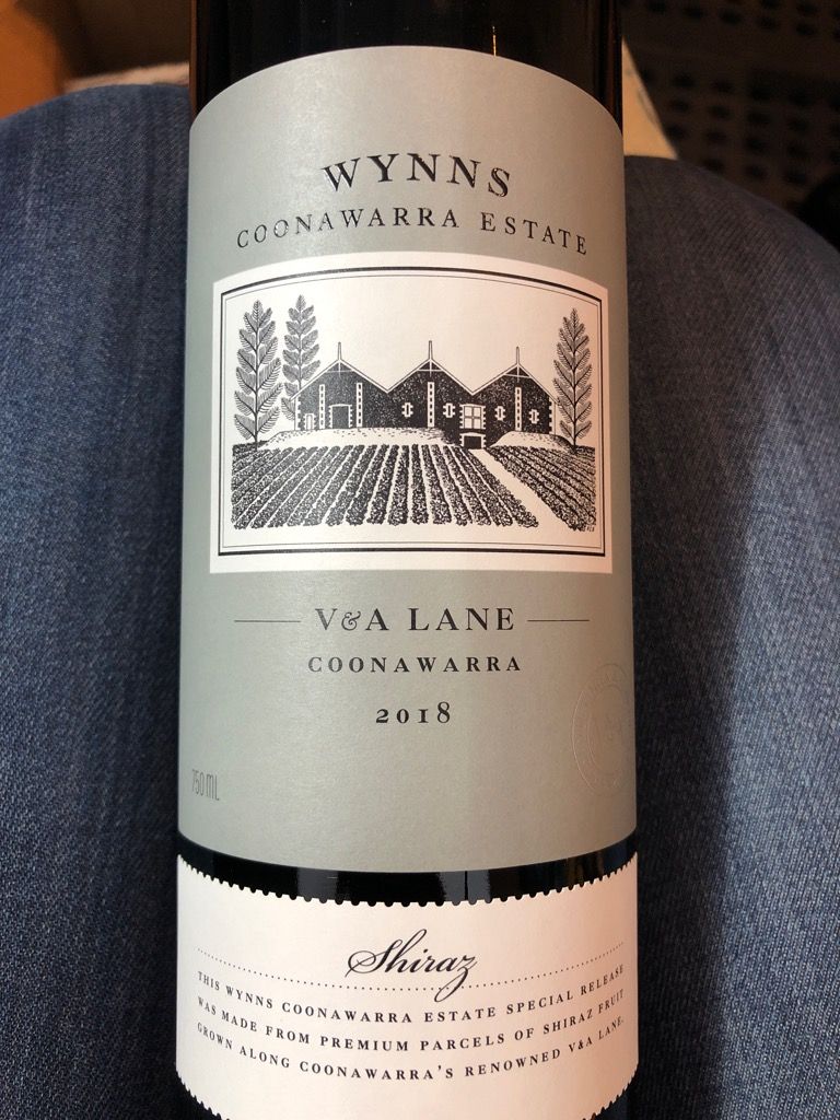 2018 Wynns Coonawarra Estate Shiraz V & A Lane, Australia, South ...
