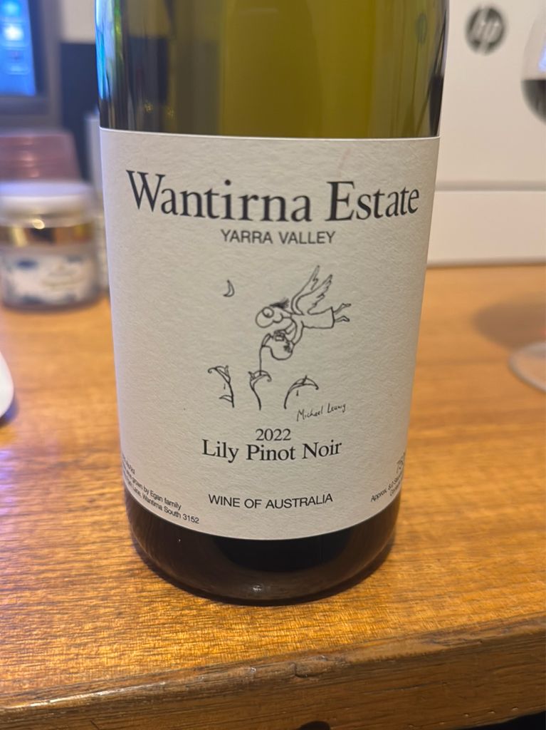 2022 Wantirna Estate Pinot Noir Lily, Australia, Victoria, Port Phillip ...