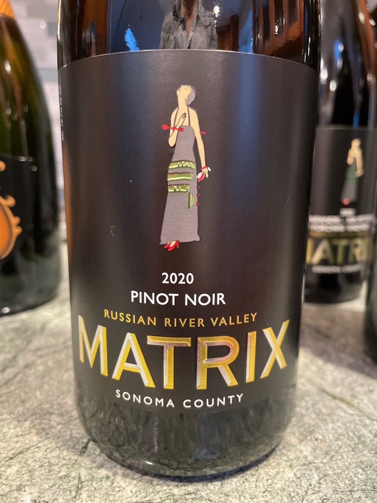 2021 Matrix Pinot Noir, USA, California, Sonoma County, Russian River ...