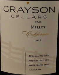 2010 Grayson Cellars Merlot Lot 6, USA, California, Napa Valley ...