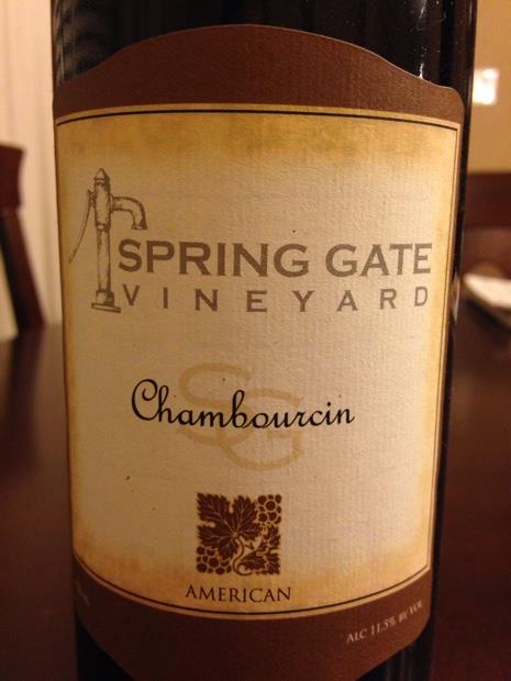 NV Spring Gate Vineyard Chambourcin Harrisburg, USA, Pennsylvania ...