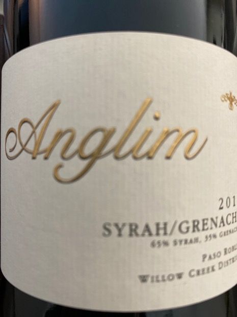 2017 Anglim Grenache Willow Creek, USA, California, Central Coast, Paso ...