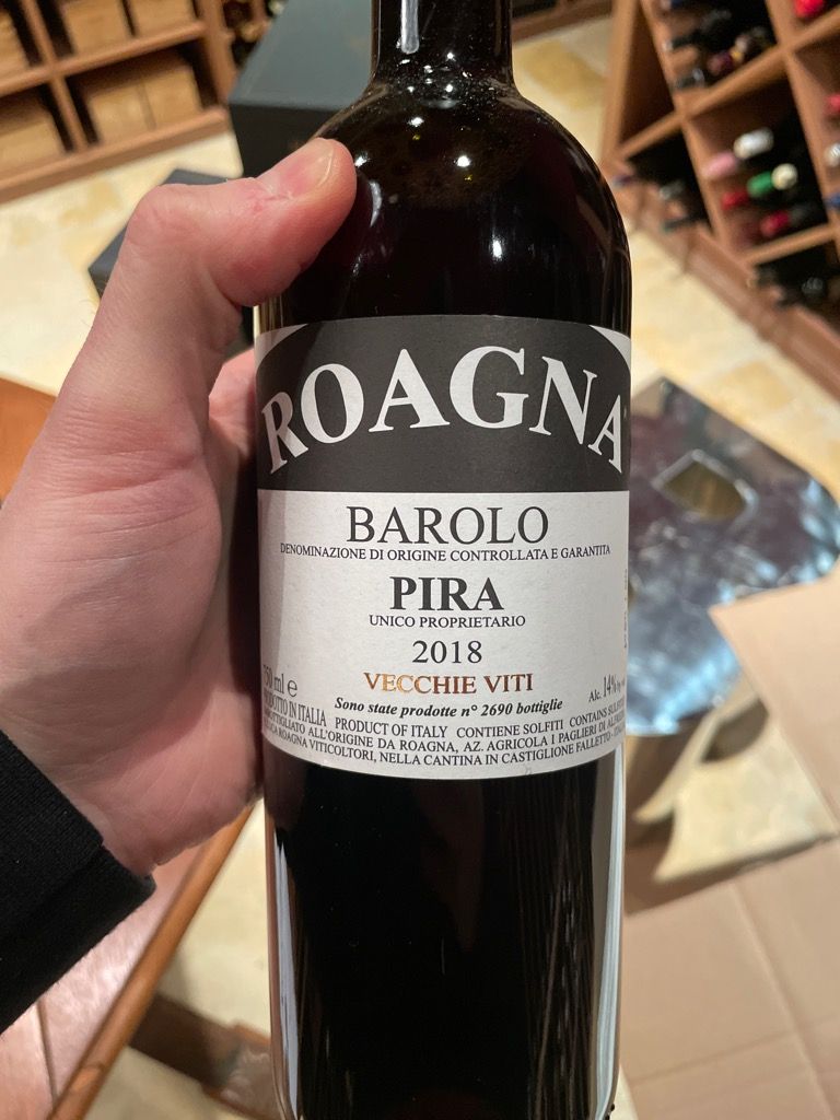 2019 Roagna Barolo Vecchie Viti Pira, Italy, Piedmont, Langhe, Barolo ...