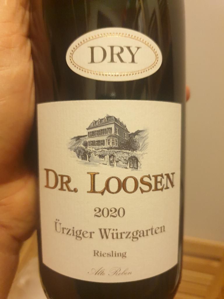 2020 Dr. Loosen Ürziger Würzgarten Riesling Großes Gewächs Alte Reben Reserve, Germany, Mosel ...