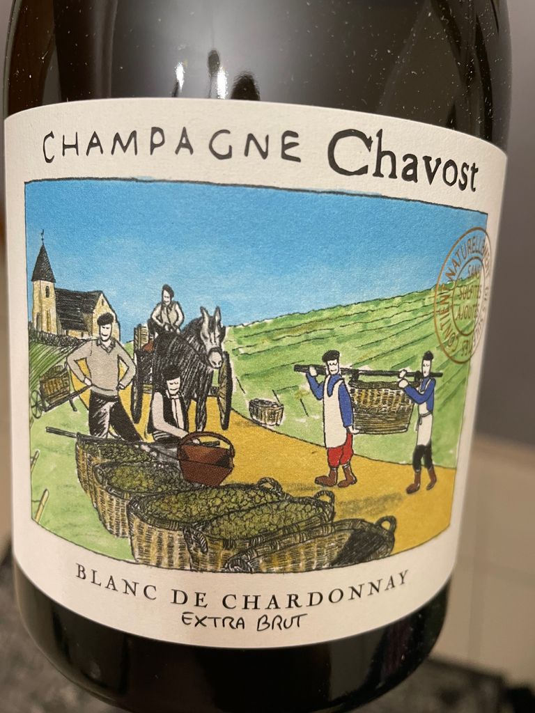 NV Chavost Champagne Blanc de Chardonnay Extra Brut, France, Champagne ...