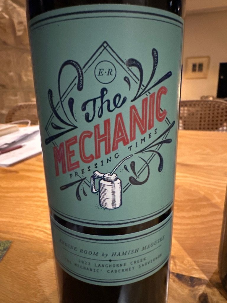 2023 Engine Room Cabernet Sauvignon The Mechanic, Australia, South ...