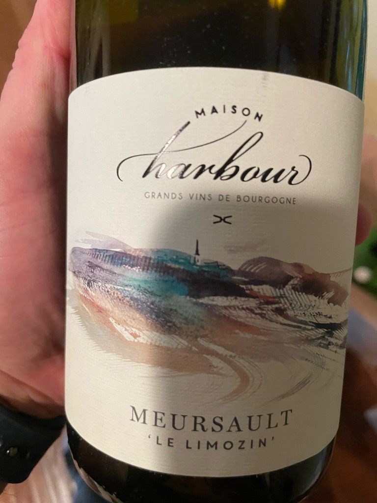 2021 Maison Harbour Meursault Le Limozin, France, Burgundy, Côte de ...