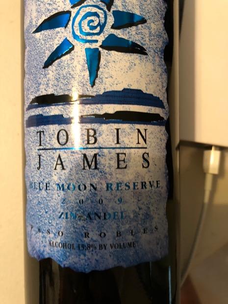 2009 Tobin James Zinfandel Blue Moon Reserve, USA, California, Central Coast, Paso Robles ...