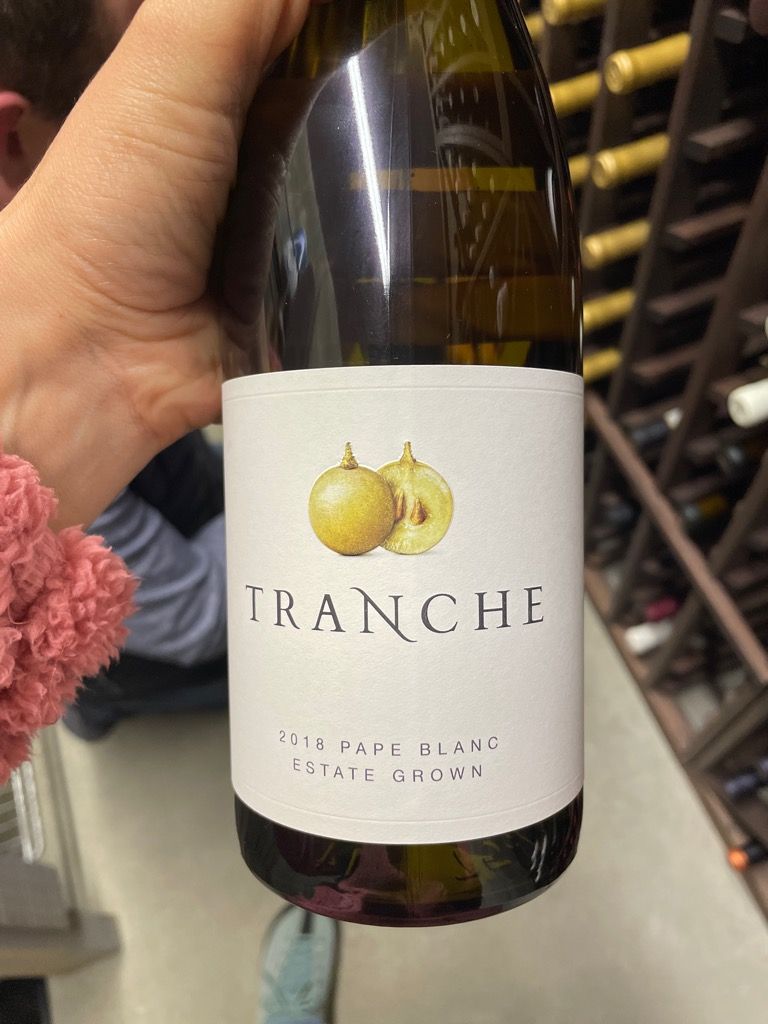 2018 Tranche Cellars Pape Blanc, USA, Washington, Columbia Valley ...