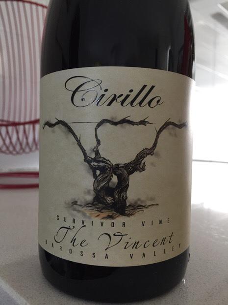 2016 Cirillo Grenache The Vincent, Australia, South Australia, Barossa ...