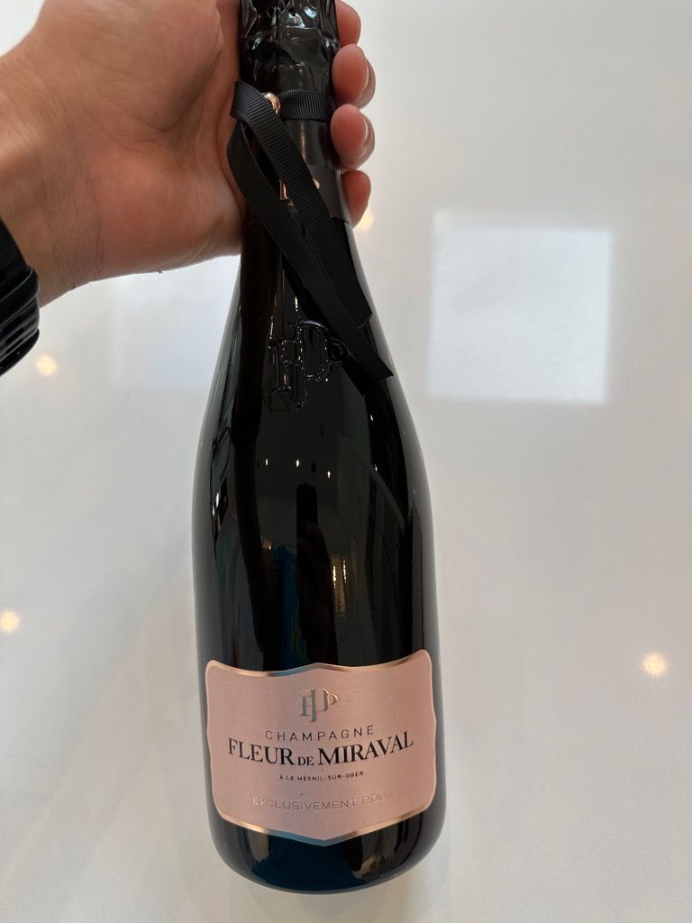 NV Fleur de Miraval Champagne ER2 Exclusivement Rosé, France, Champagne ...