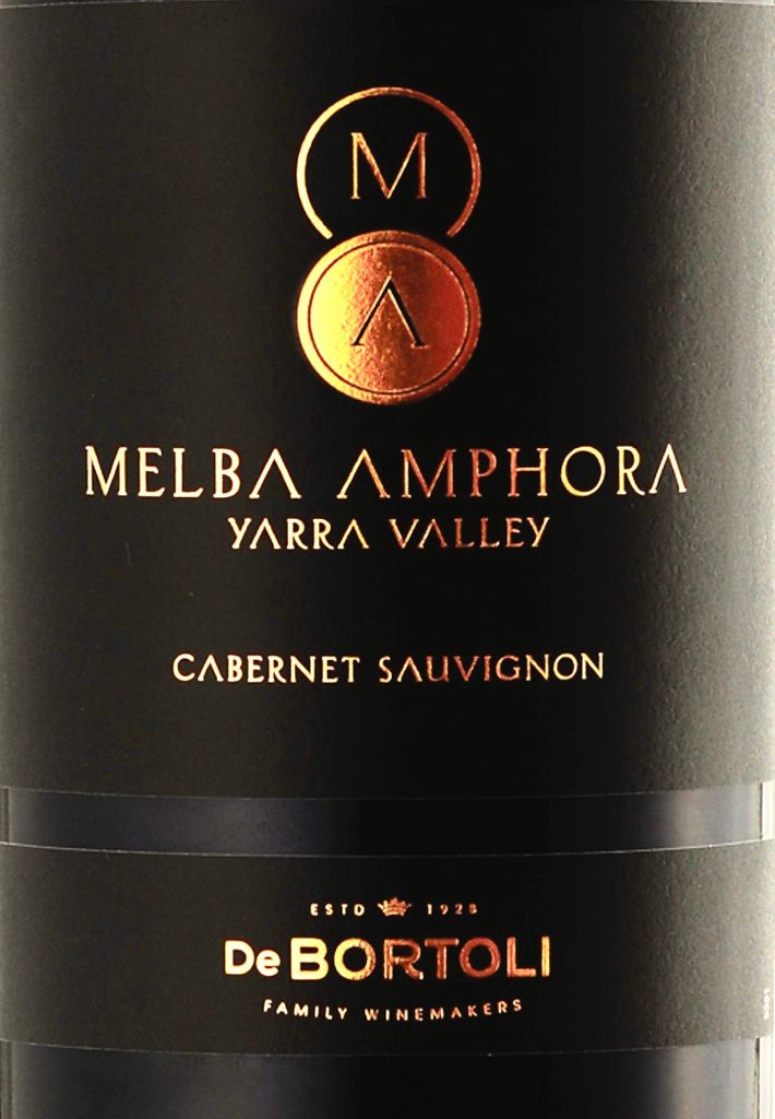 2019 De Bortoli Cabernet Sauvignon Melba Amphora, Australia, Victoria, Port Phillip, Yarra ...