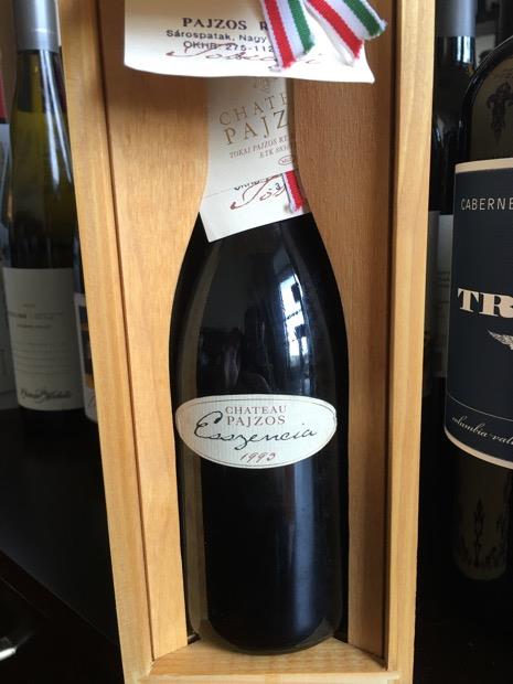 1993 Château Pajzos Tokaji Aszú Esszencia, Hungary, Tokaji - CellarTracker