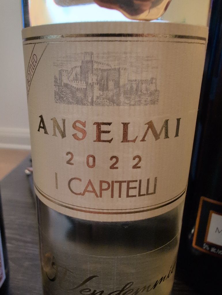 2022 Roberto Anselmi I Capitelli, Italy, Veneto, Veneto IGT - CellarTracker