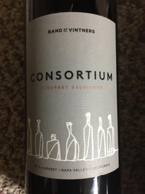 2016 Band of Vintners Cabernet Sauvignon Consortium, USA, California ...