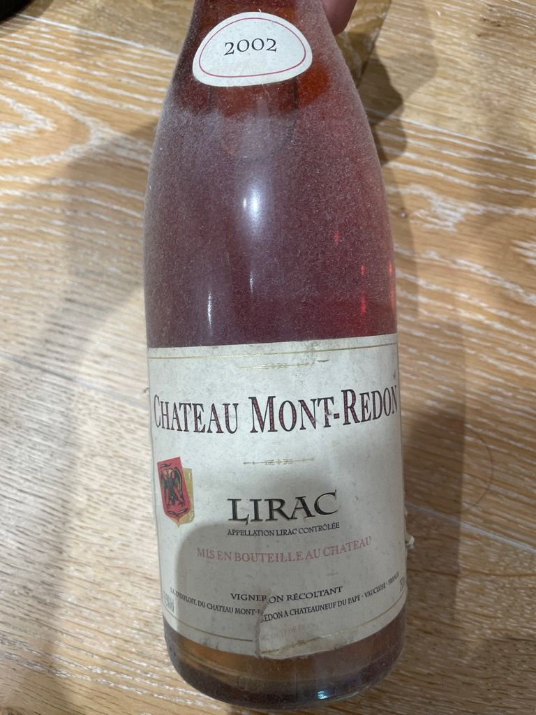 2002 Château Mont-Redon Lirac Rosé, France, Rhône, Southern Rhône ...