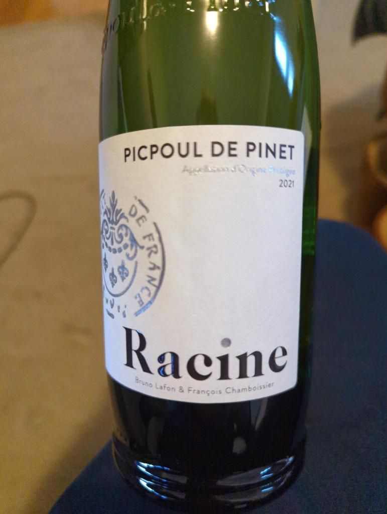 2020 Racine Picpoul de Pinet, France, Languedoc Roussillon, Languedoc ...